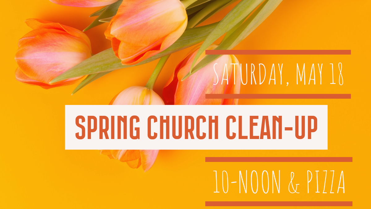 Spring Church Clean Up - Coulee Rock Church