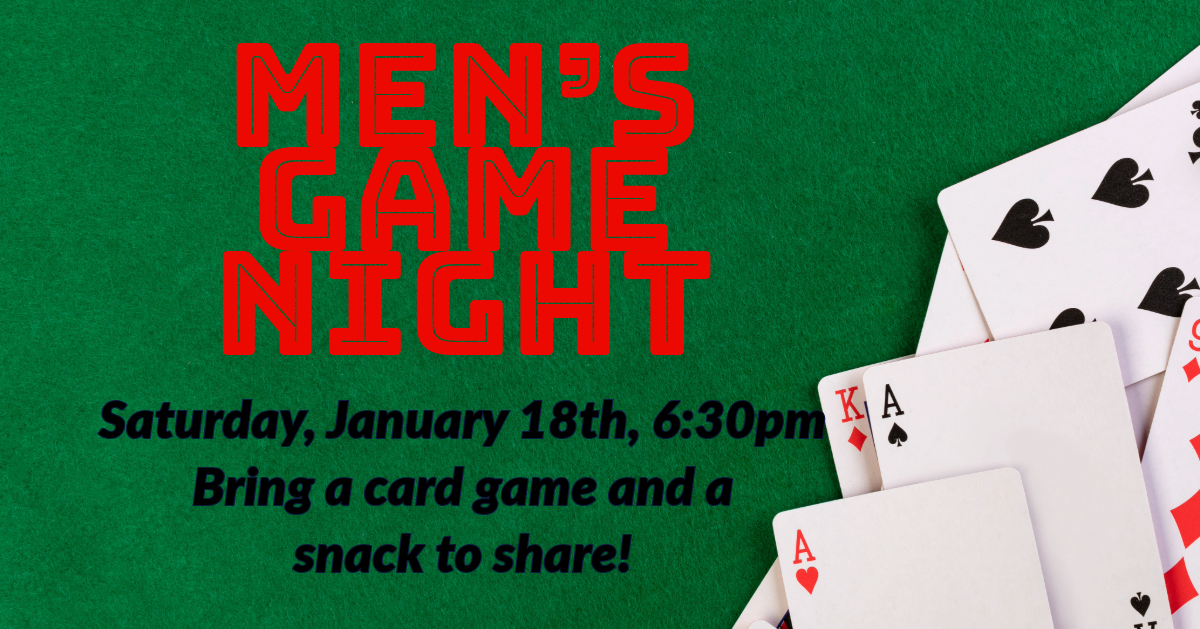 Men's Game Night - Coulee Rock Church