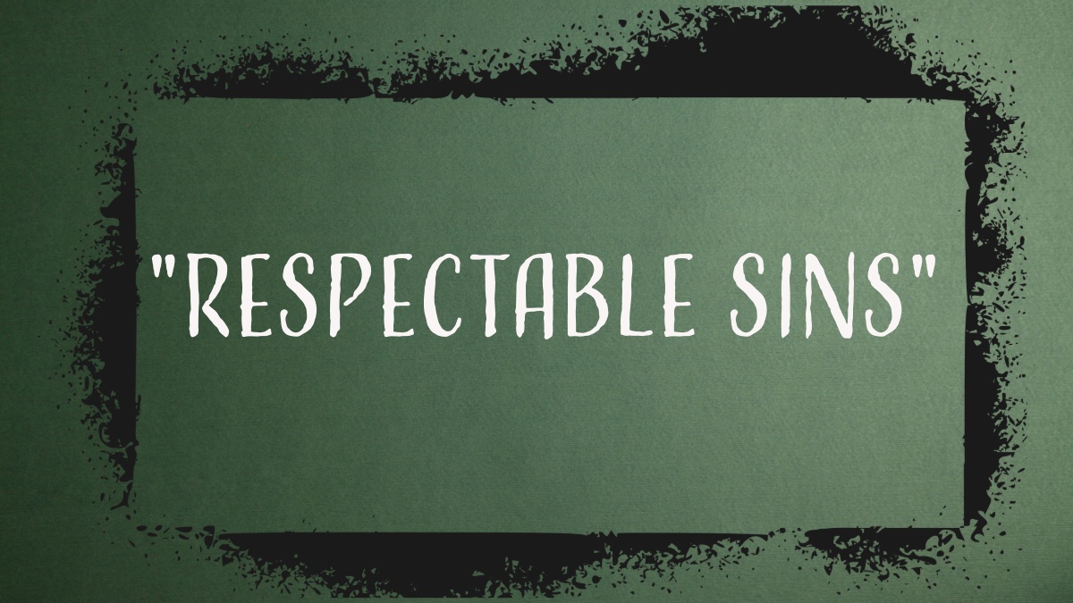 "Respectable Sins" - Coulee Rock Church